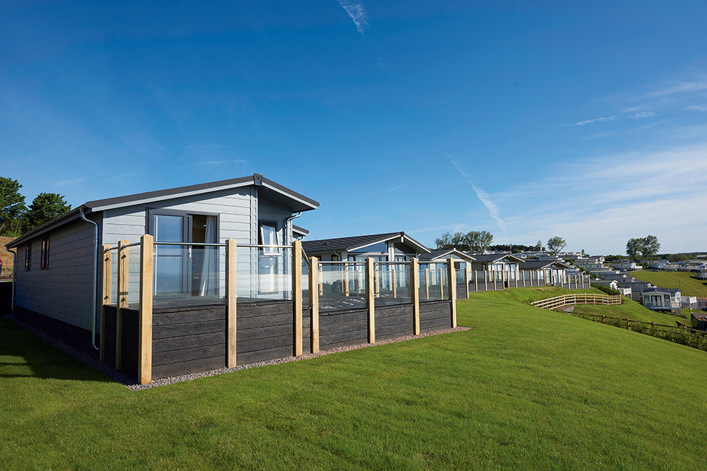 Devon Cliffs Holiday Park in Exmouth Devon. Exclusive lodges to rent
