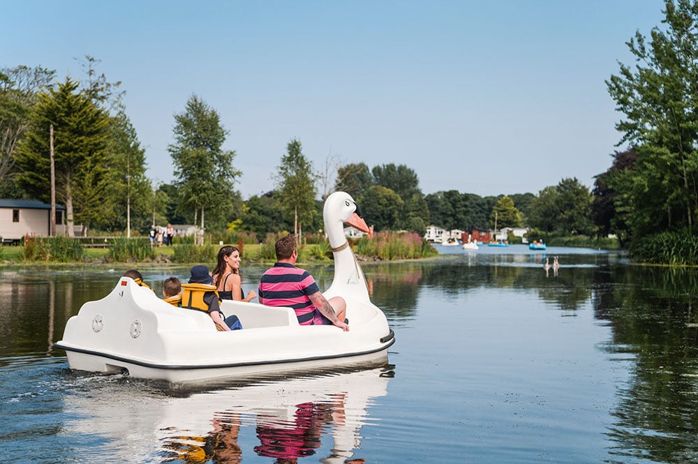Haggerston Castle Holiday Park in Northumberland. Family holidays