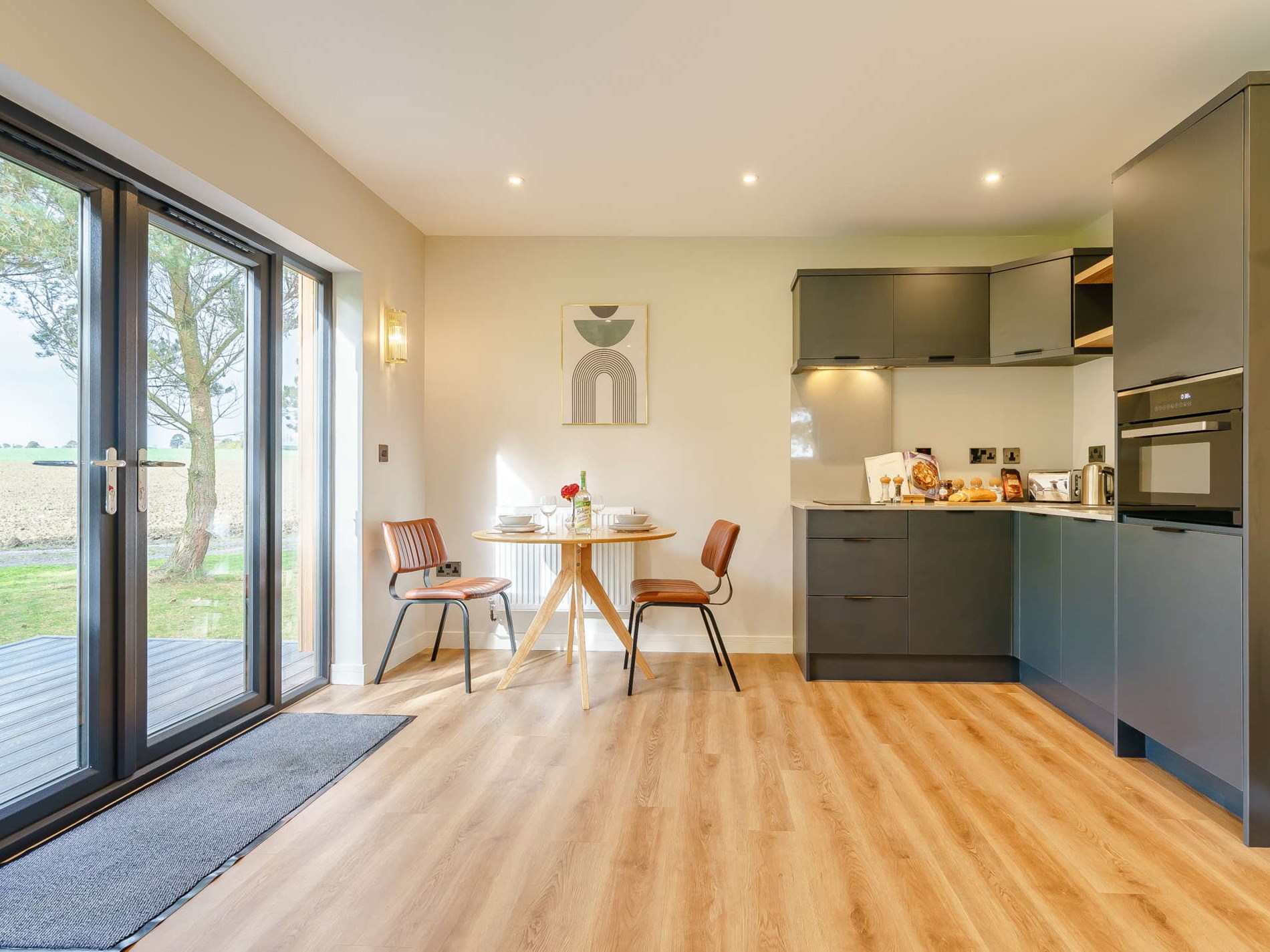 Vallum Farm Lodges in Northumberland. Pet friendly.