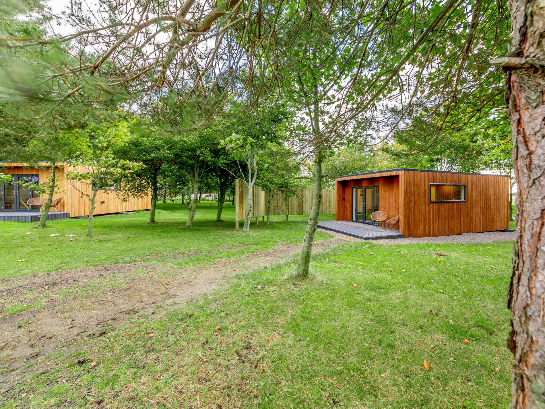 Vallum Farm Lodges in Northumberland. Pet friendly.