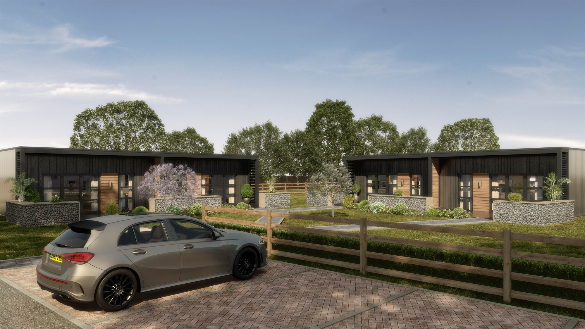 Brand New Holiday Homes - Caldecott Hall Country Park