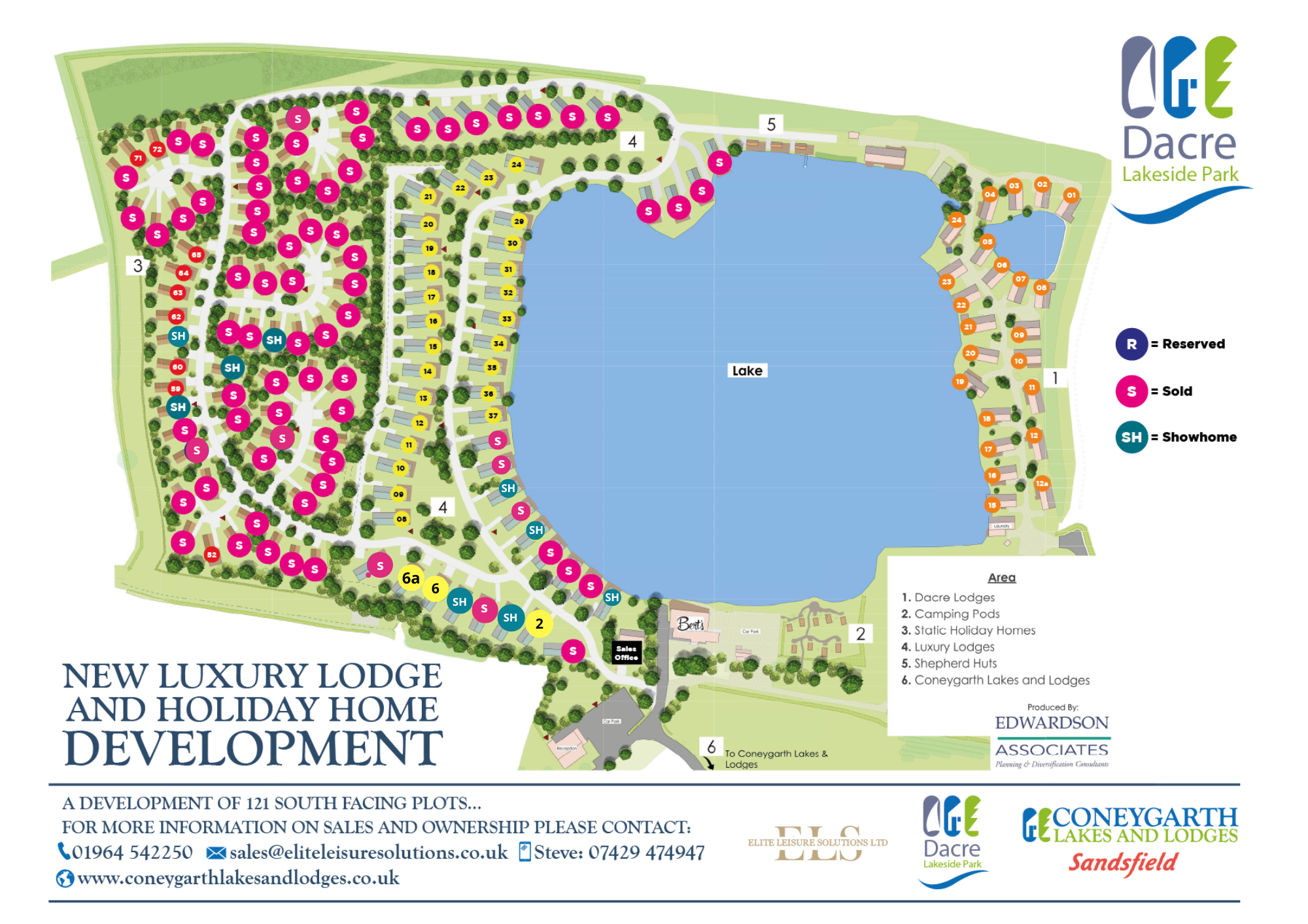 Dacre Lakeside Park, lakeside lodges for sale in East Yorkshire
