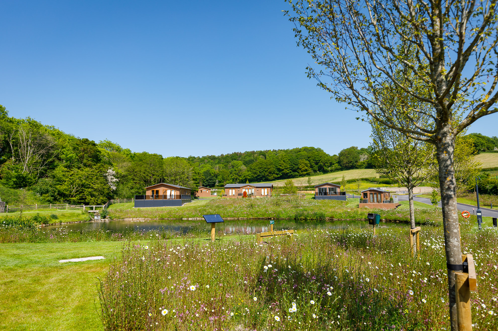 Plas Isaf Lodge Retreat. Lodges for sale in Flintshire, North Wales