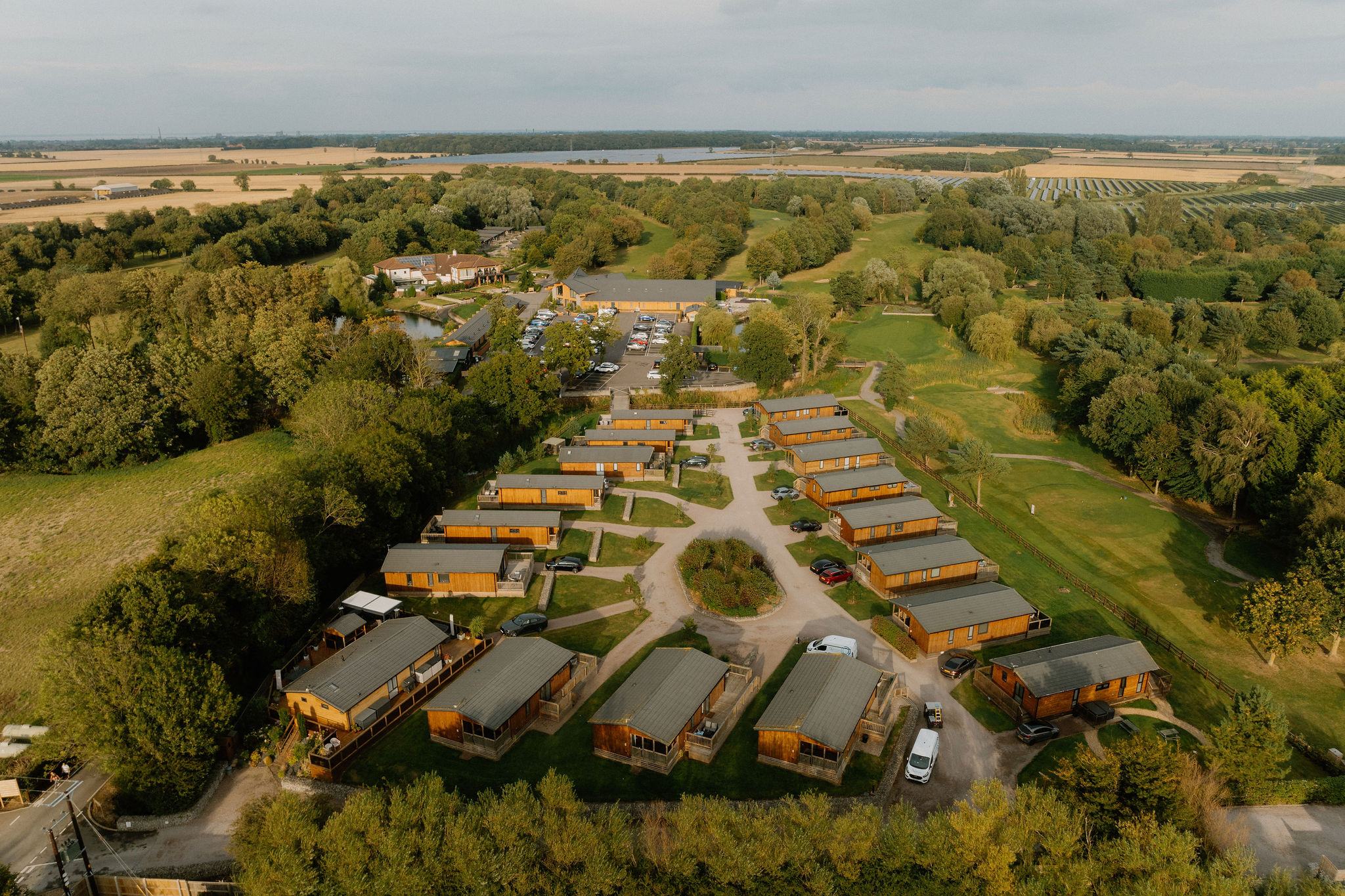 Laceby Manor Golf Resort, lodges for sale and rent on a golf course