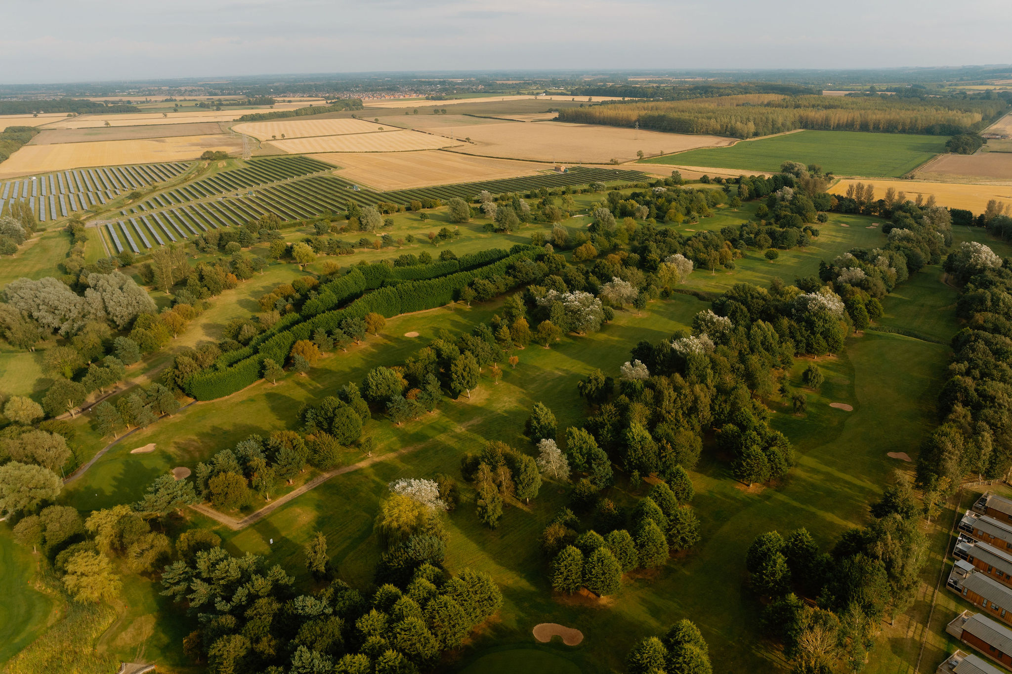 Laceby Manor Golf Resort, lodges for sale and rent on a golf course
