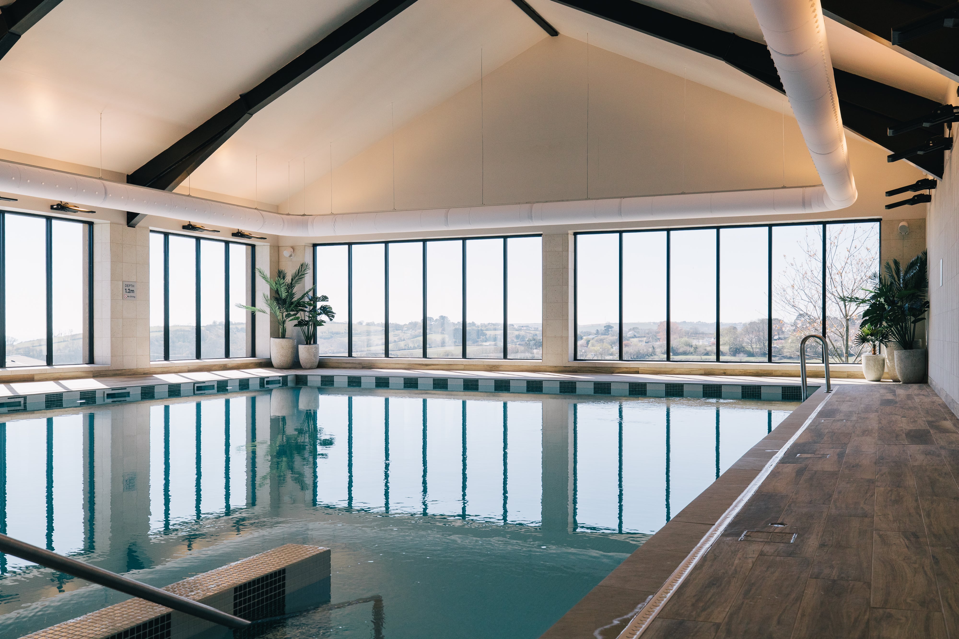 Tregoad Holiday Park in Looe, Cornwall. Stunning new indoor pool
