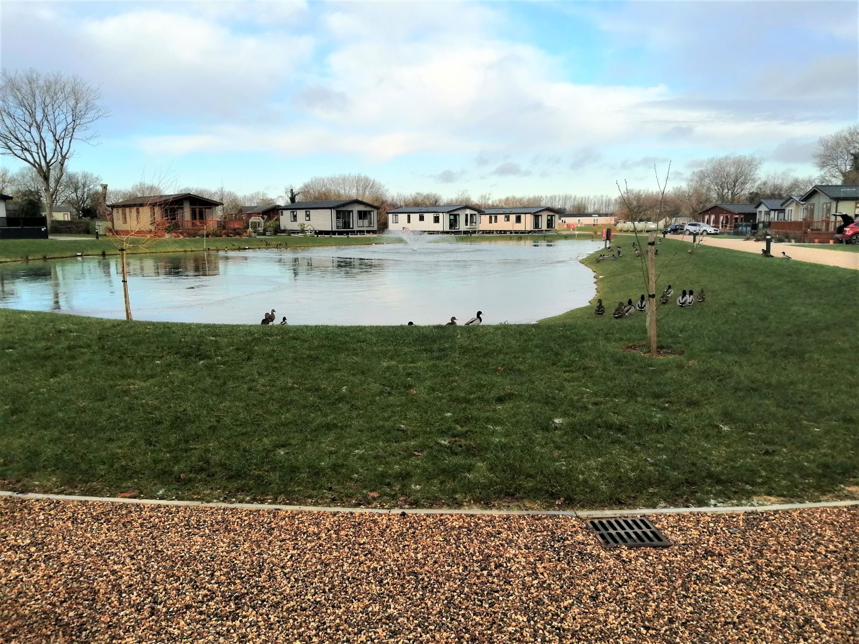 Yaxham Waters. Fishing lodges for sale and rent in Norfolk